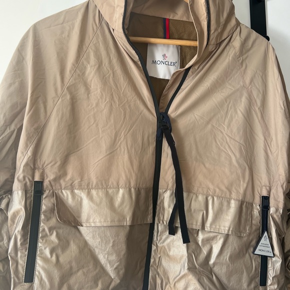 Moncler | Jackets & Coats | Moncler Light Beige Color Raine Rain Jacket ...